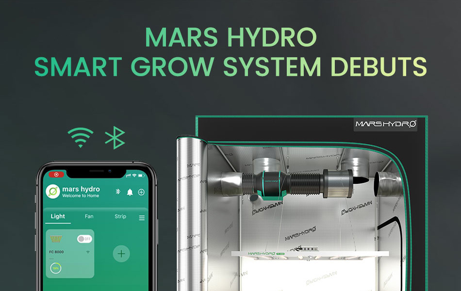 Mars Hydro Smart Grow System Debuts-FC-E Smart Grow Lights